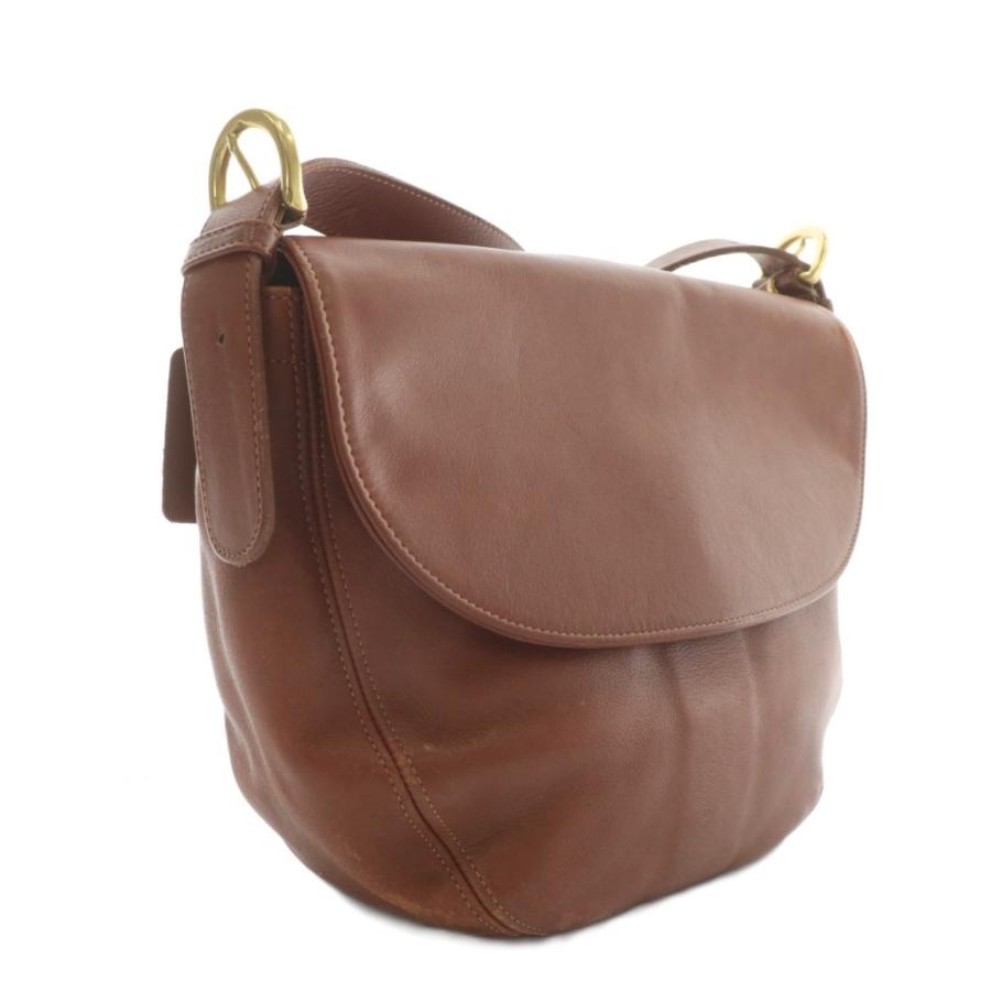 【中古】コーチ COACH オールドコーチ 1540 336 USA製 ショルダーバッグ レザー マグネット 茶色 ブラウン COACH（コーチ） オールドコーチ 1540 336 USA製 ショルダーバッグ