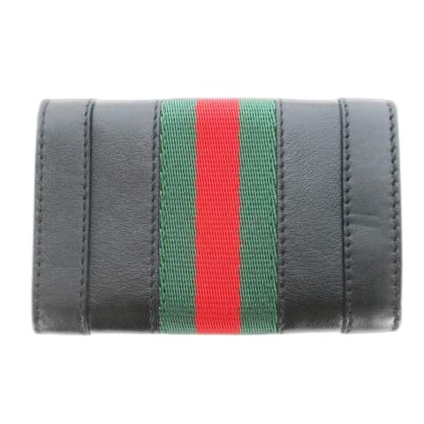 GUCCI（グッチ） 未使用品 キーケース レザー 革 シェリーライン