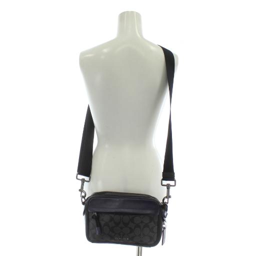 COACH（コーチ） ショルダーバッグ PVC レザー シグネチャー 総柄 ロゴ