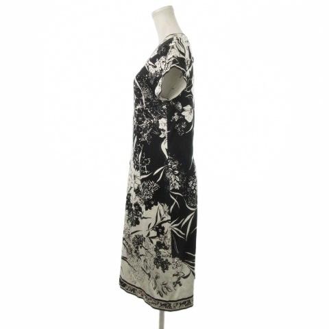 LEONARD（レオナール） ワンピース ひざ丈 ミモレ ロング 半袖