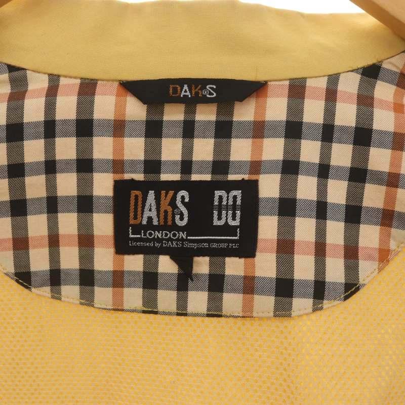 ダックス DAKS ゴルフ GOLF ジャケット ジップアップ 薄手 M 黄色 イエロー /DO GY18 メンズ : ブランド古着販売のベクトル - 通販 - Yahoo!ショッピング