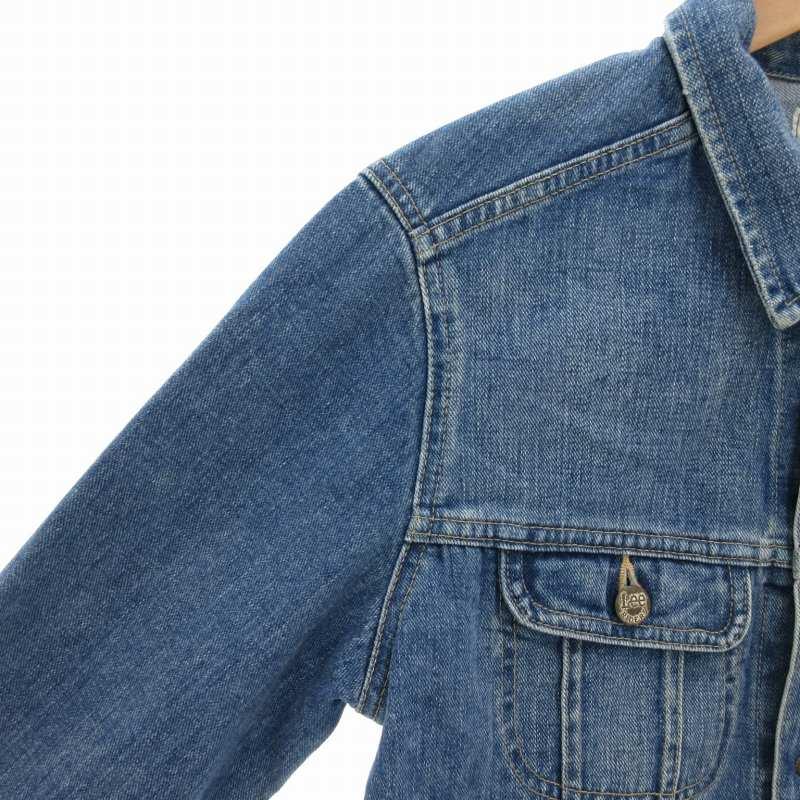 Lee リー LEE exclusive for snidel スナイデル デニム ジャケット ジージャン Gジャン F インディゴ ブルー 青 /FT レディース : ブランド古着販売の ...