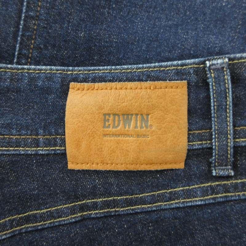 EDWIN エドウィン フレアデニムパンツ ジーンズ ストレッチ 30 S 濃紺 ネイビー ME401 /FT メンズ : ブランド古着販売のベクトル - 通販 - Yahoo!ショッピング