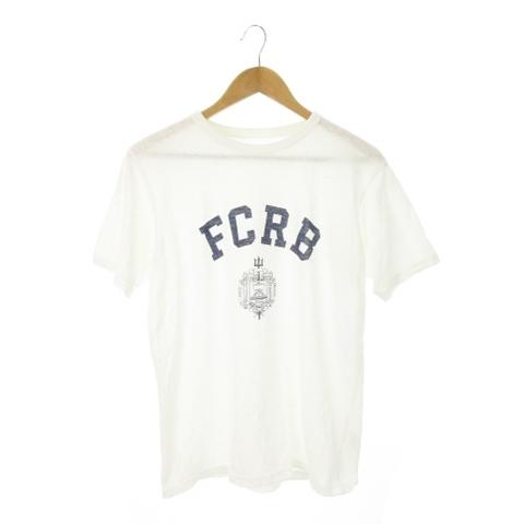 エフシーレアルブリストル F.C.Real Bristol FCRB Tシャツ クルーネック 半袖 ロゴ カレッジプリント L 白 ホワイト /AH16 GY35 メンズ : ブランド古着販売 ...
