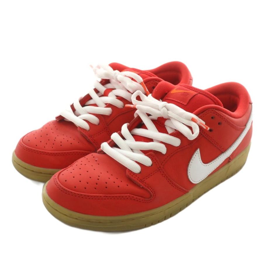 NIKE SB Dunk Low Pro ISO Orange Label University Red Gum