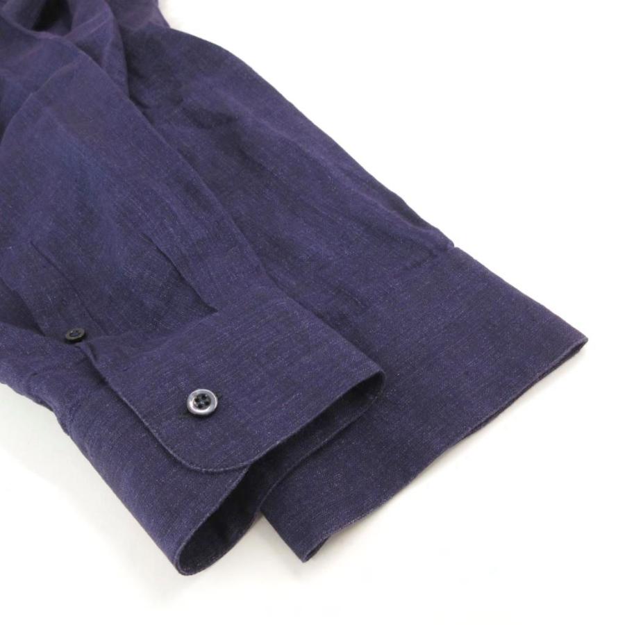 ベルルッティ Berluti 24年夏 リネン シャツ スクリット ポケット