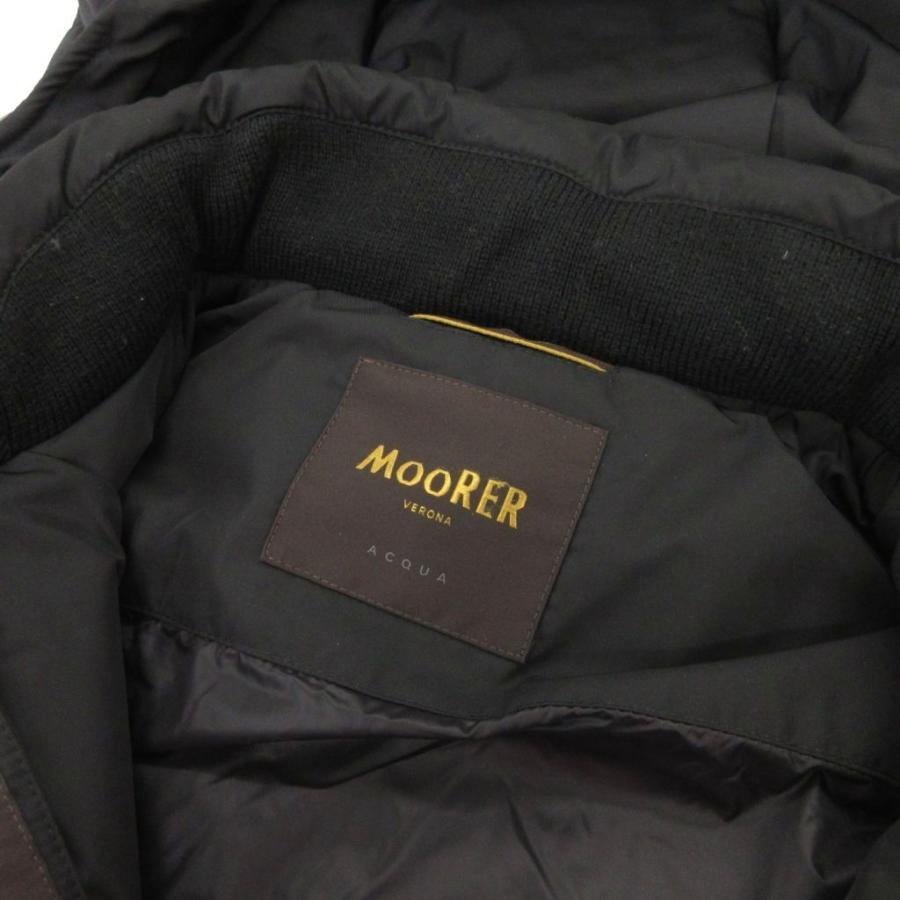 ムーレー MOORER FIRE-WK ダウンベスト フード 2way ジップアップ 50