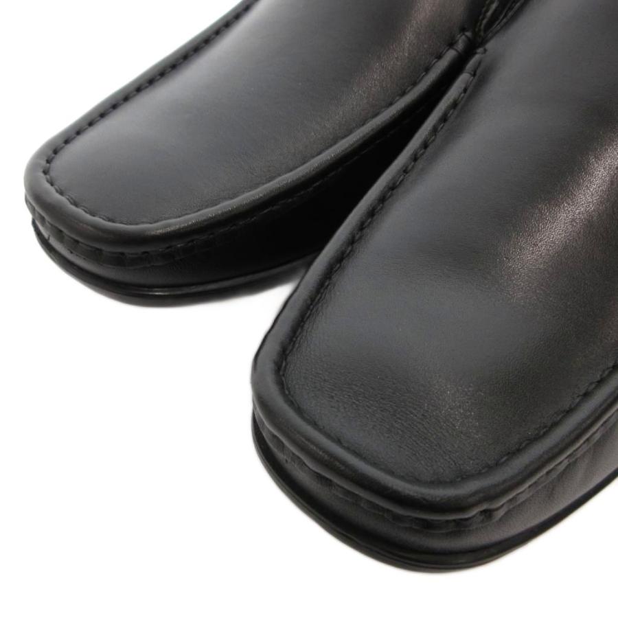 Clarks（クラークス） 未使用品 clarks Finer Sun スリッポン ローファー シューズ レザー 27 黒 ブラック /FF ...