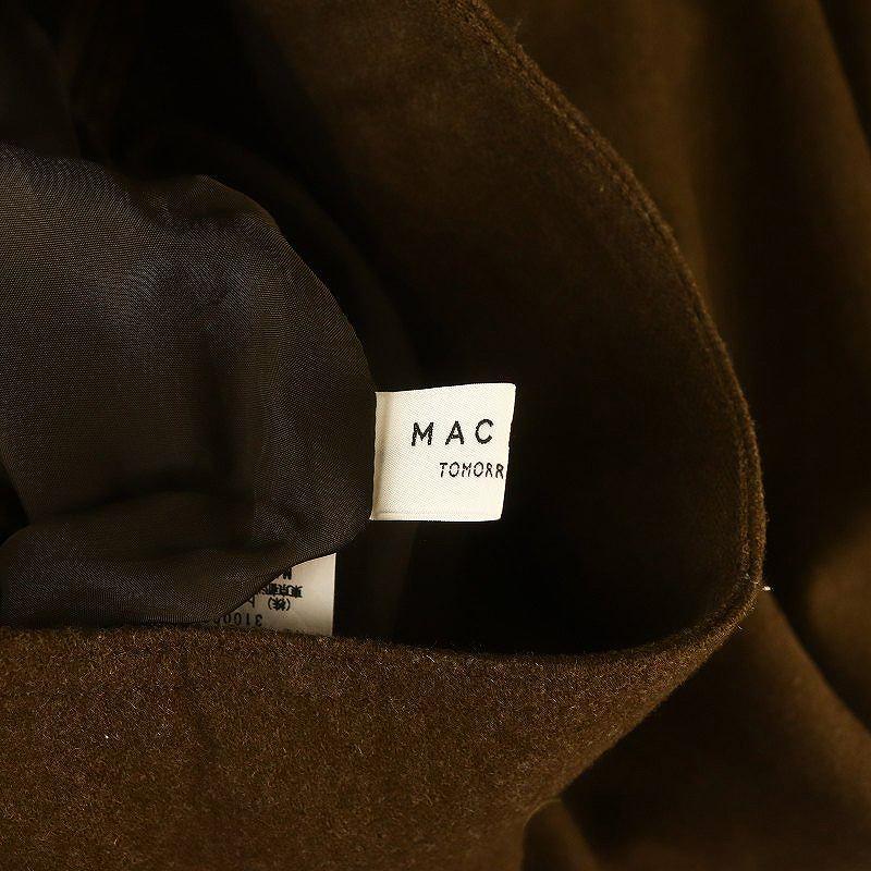 マカフィー MACPHEE トゥモローランド ウールナイロンフランネル セミフレアスカート ギャザー ミモレロング 34 S 茶 12052405332 : 170-402410140192 ...