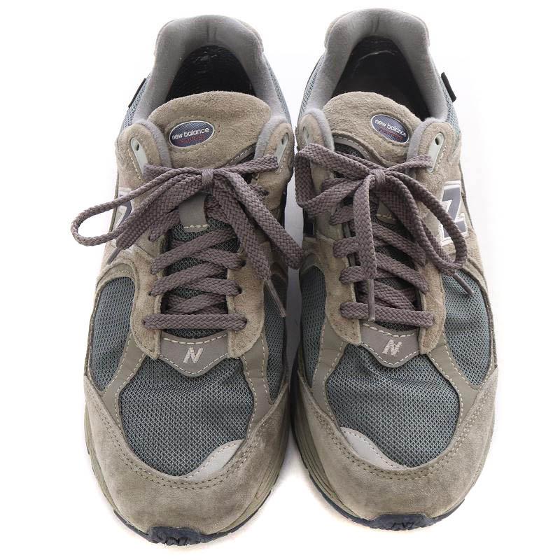 New Balance ニューバランス NEW BALANCE M2002RXC スニーカー ロゴ スエード 28.5cm グレー /SR18 ...