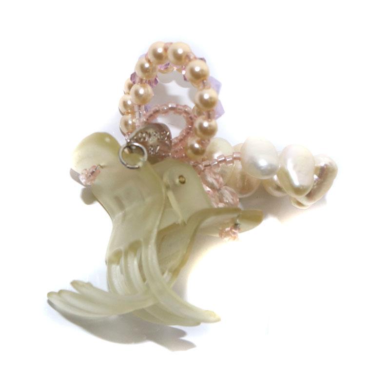 コンプレックスビズ COMPLEX BIZ デザートクリップ パール ビーズ クリーム色 /SR13 レディース : ブランド古着販売のベクトル - 通販 - Yahoo!ショッピング