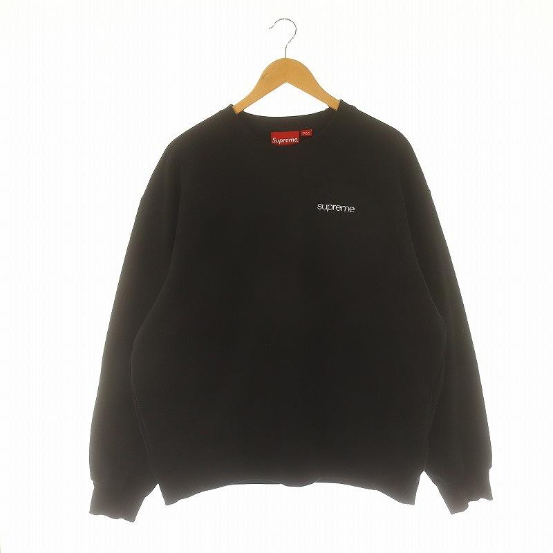 Supreme シュプリーム SUPREME 23AW nyc crew neck スウェット プルオーバー 長袖 L 黒 ブラック /HK ...