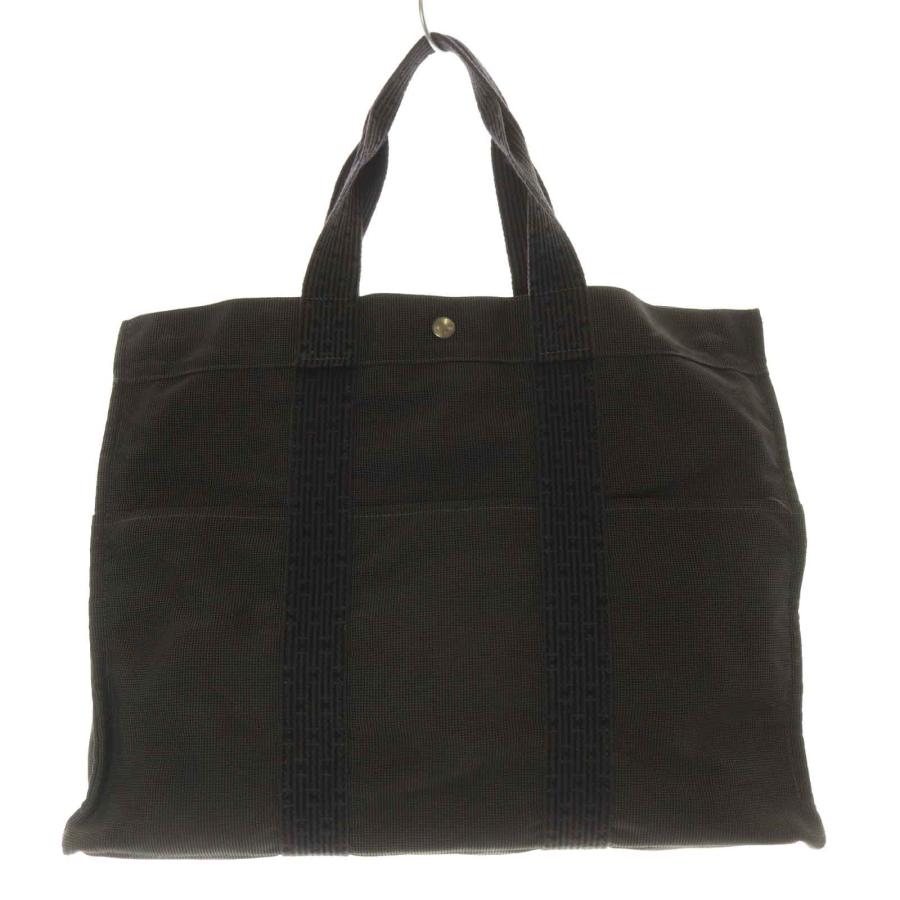 HERMES（エルメス） エールラインGM トートバッグ ハンドバッグ グレー /SR12 OH レディース : ブランド古着販売のベクトル ...