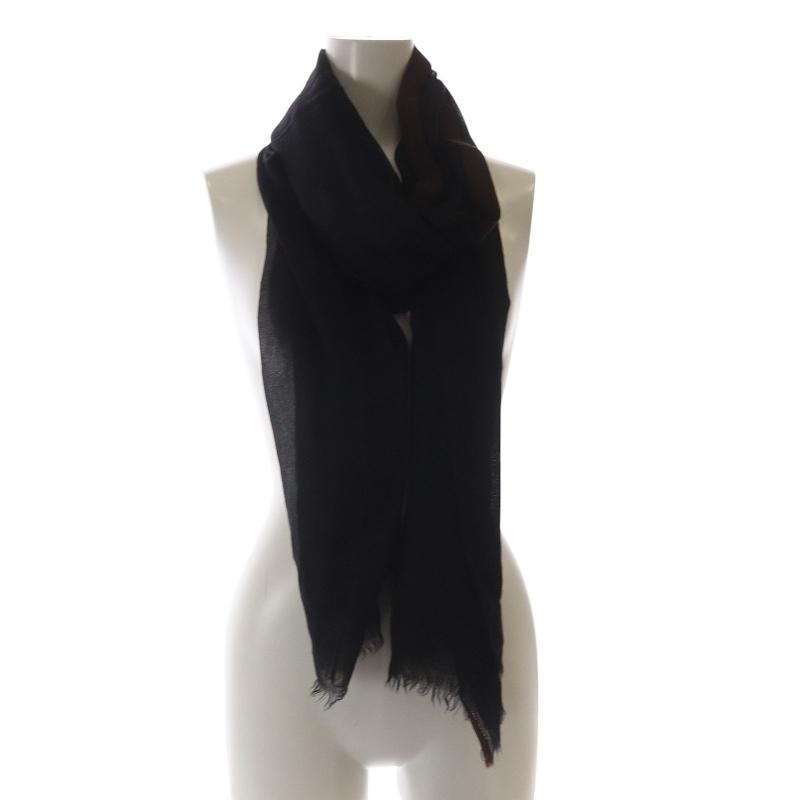 FOXEY（フォクシー） FOXEY Stole Horizon ストール 黒 ブラック 茶色