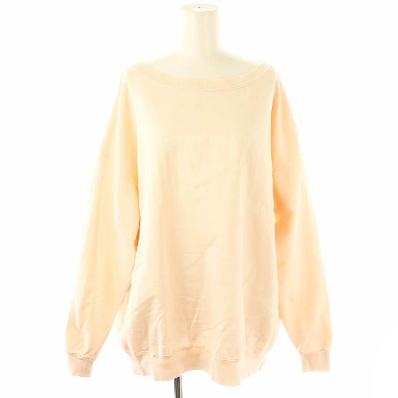 スピック&スパン Spick&Span 25SS ルーズロゴスウェット トレーナー 長袖 コットン F ピンク /NR OS レディース : ブランド古着販売のベクトル - 通販 ...