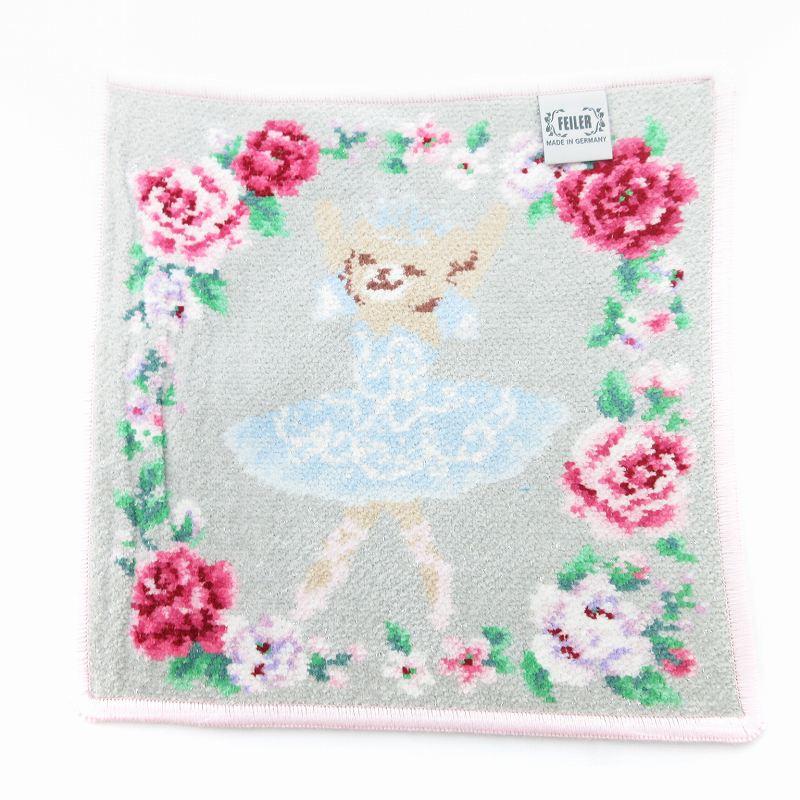 未使用品 フェイラー FEILER Chacott チャコット ベアバレリーナ ハンカチ シュニール織 グレー系 /UO1 レディース : ブランド古着販売のベクトル - 通販 - Yahoo ...