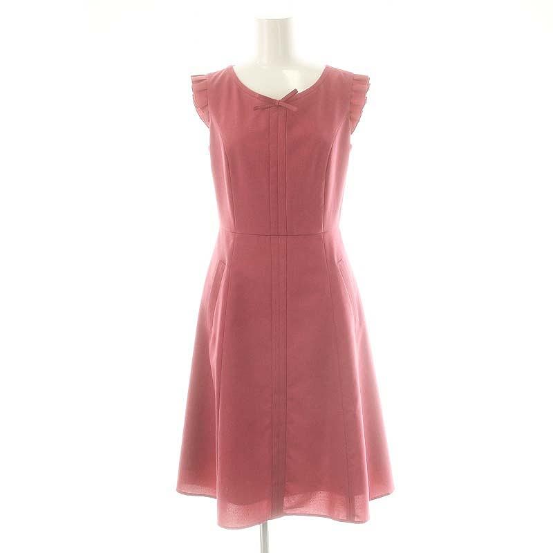 トッカ TOCCA 24SS 洗える AFTER RAIN ドレス ワンピース フリル 0 ピンク /MI OS レディース : ブランド古着販売のベクトル - 通販 - Yahoo!ショッピング