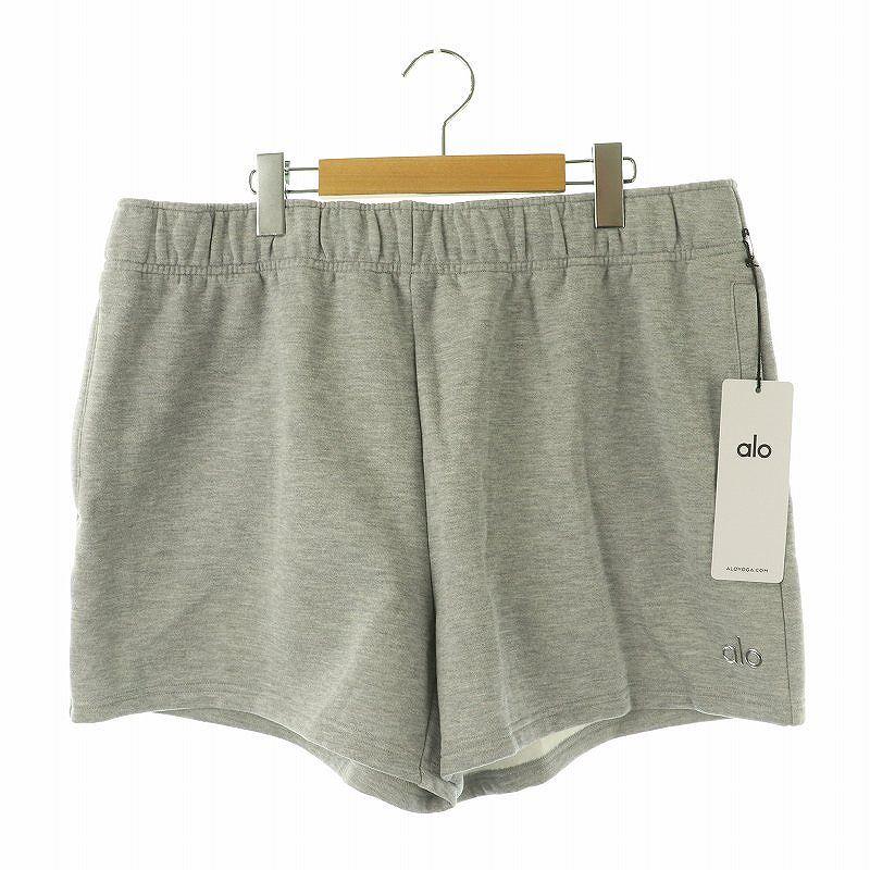 未使用品 アローヨガ Alo Yoga Accolade Short ショートパンツ イージー スウェット L グレー /DF OS レディース : ブランド古着販売のベクトル - 通販 ...