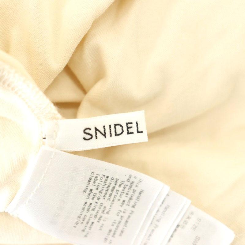 SNIDEL スナイデル ノースリドットプリーツレイヤードワンピース 1 アイボリー ブラウン /SS OS レディース : ブランド古着販売のベクトル - 通販 - Yahoo!ショッピング