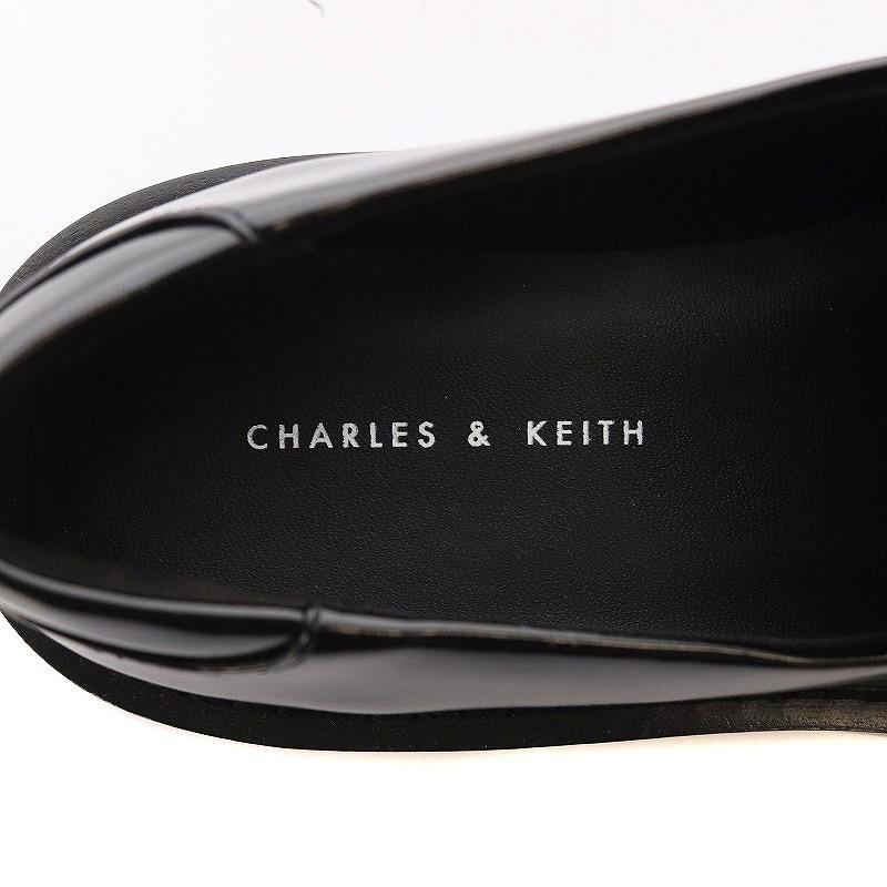 未使用品 チャールズ&キース CHARLES&KEITH Penelope ペネロープ ペニーローファー レザー ITA36 23cm 黒 ブラック CK1-70920115 : ブランド古着 ...