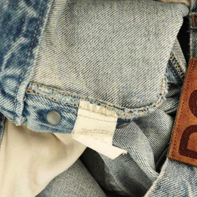 ダブルアールエル RRL USA製 ボタンフライデニムパンツ ジーンズ 34/31 インディゴブルー 36-4609952ZXS /DO OS AD メンズ : ブランド古着販売のベクトル ...