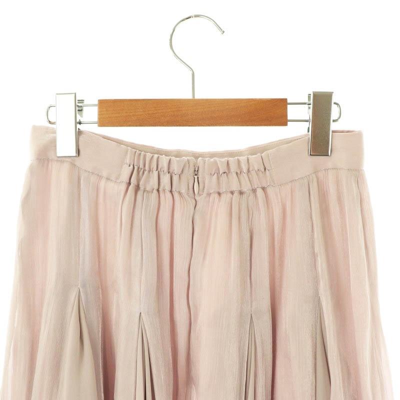 ジャスグリッティー JUSGLITTY 24SS スパークシフォンマチスカート フレア 1 ピンク /MI OS レディース : ブランド古着販売のベクトル - 通販 - Yahoo!ショッピング