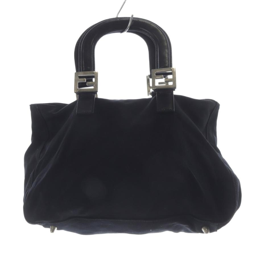 FENDI フェンディ レザーハンドル トートバッグ ハンドバッグ 黒 ブラック 26329 /SR10 OH レディース : ブランド古着販売のベクトル - 通販 - Yahoo!ショッピング