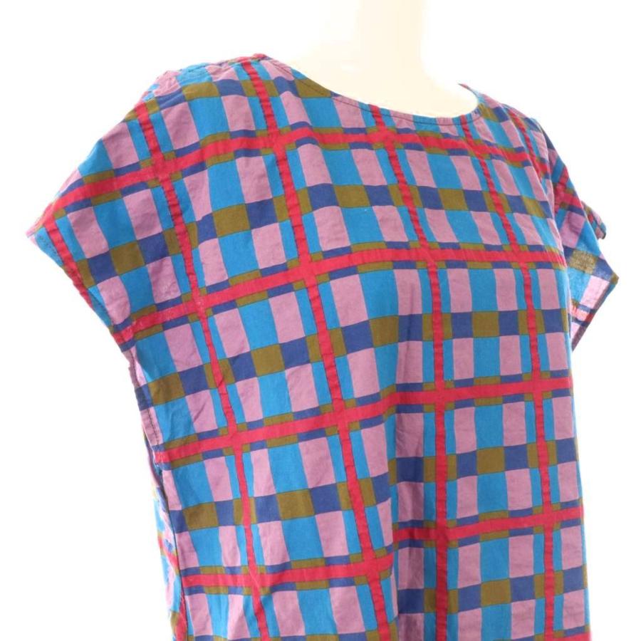 ホコモモラ JOCOMOMOLA 25AW Laberinto リップルチェックワンピース