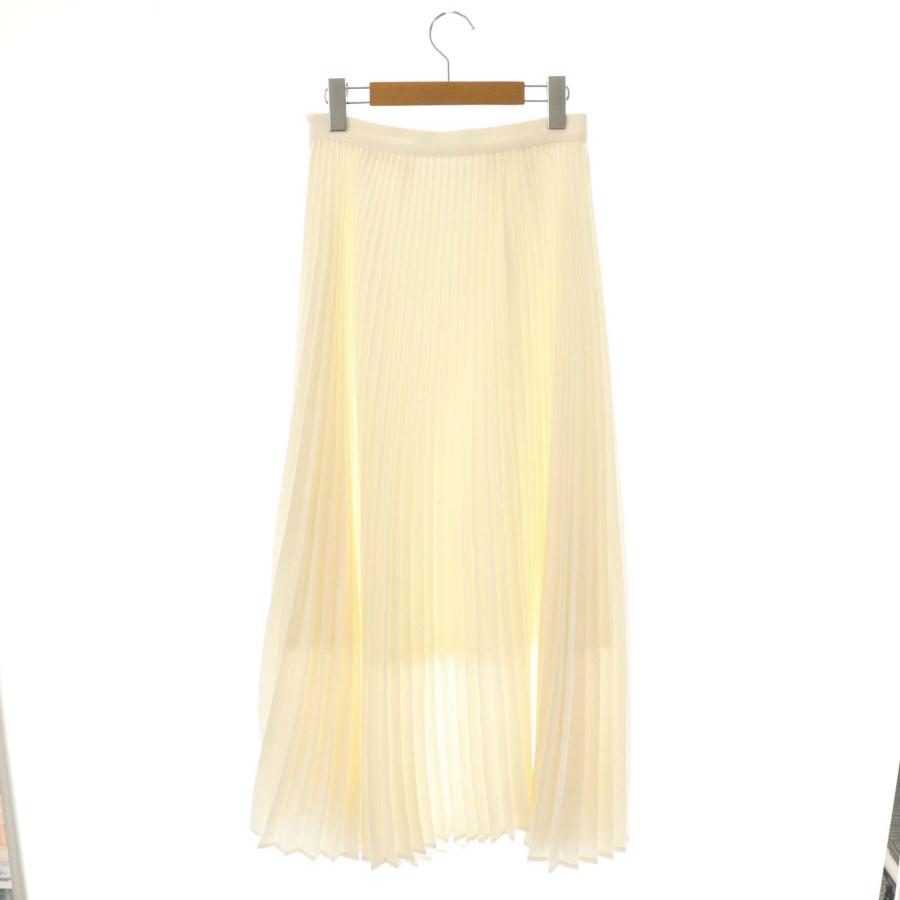 セン Cen プリーツスカート 38 アイボリー /DO OS レディース : ブランド古着販売のベクトル - 通販 - Yahoo!ショッピング