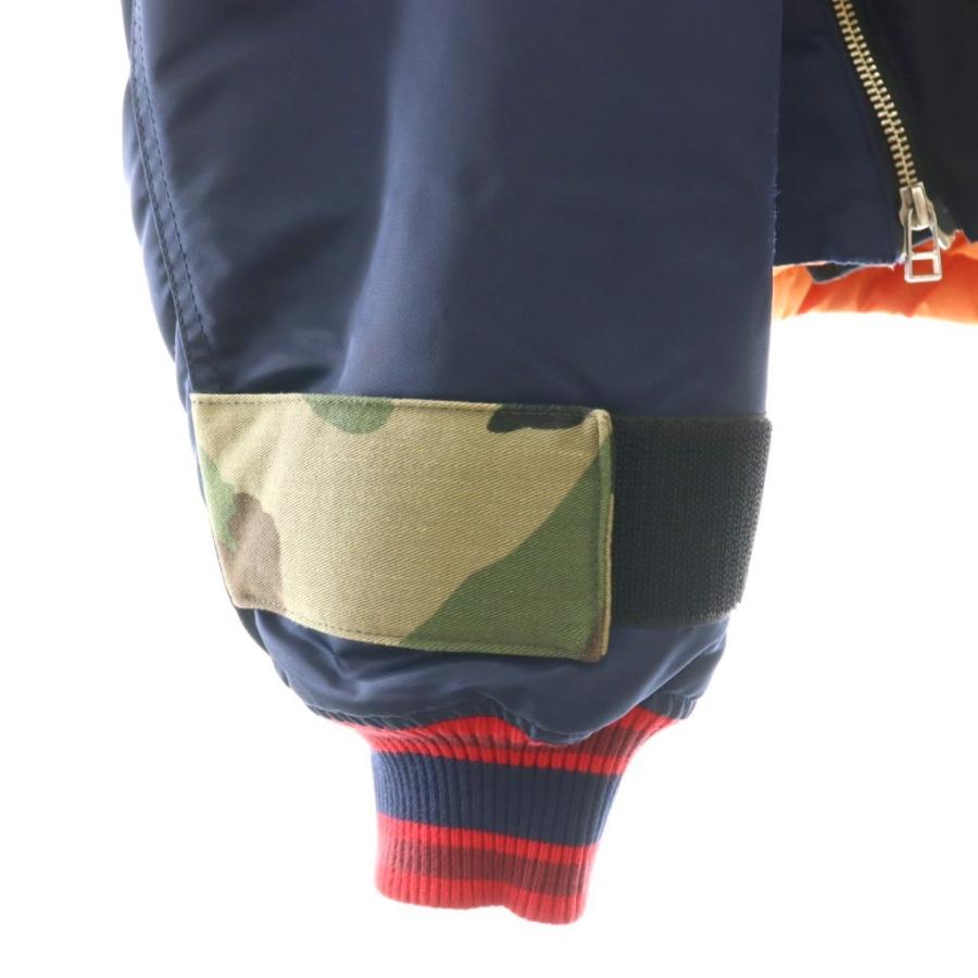 ファセッタズム FACETASM MA-1 フライトジャケット ブルゾン ジップ