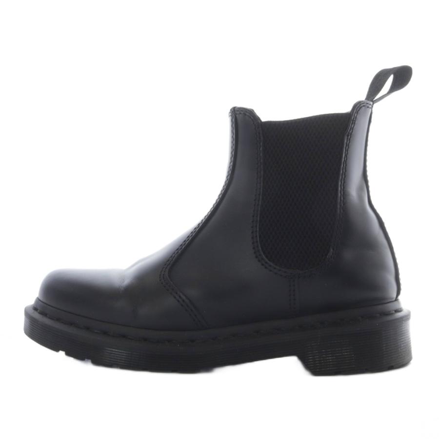 Dr.Martens ドクターマーチン DR.MARTENS チェルシーブーツ ショート レザー UK4 黒 ブラック 2976MONO /SR SH レディース : ブランド古着販売の ...