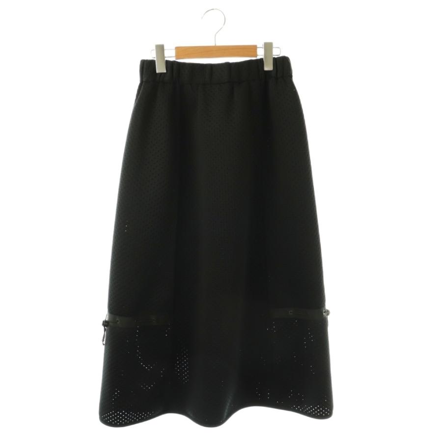 ズッカ zucca 25SS パンチングダンボール ジャケット スカート ロング