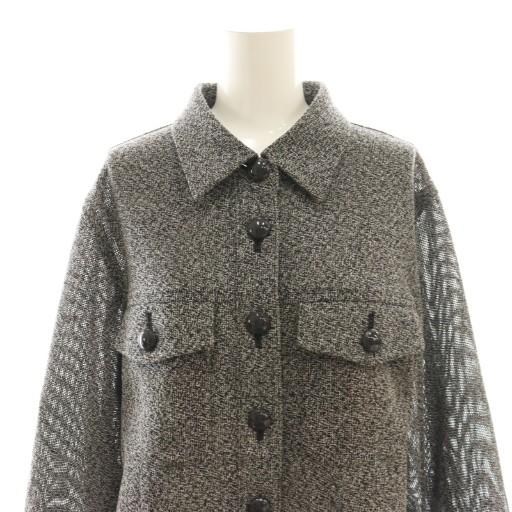 アナイ ANAYI 25AW ハードカラミステンカラーブルゾン ジャケット 38