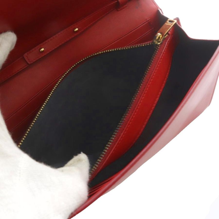 サンローラン パリ SAINT LAURENT PARIS YSLライン チェーンウォレット