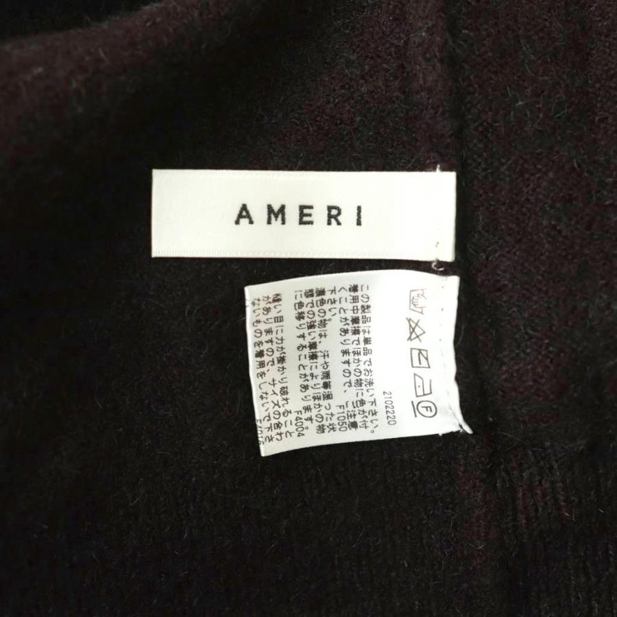 アメリヴィンテージ Ameri VINTAGE ENDER HUG KNIT ニット セーター プルオーバー モヘヤ混 F ブラウン /CX OS レディース : ブランド古着販売のベクトル ...