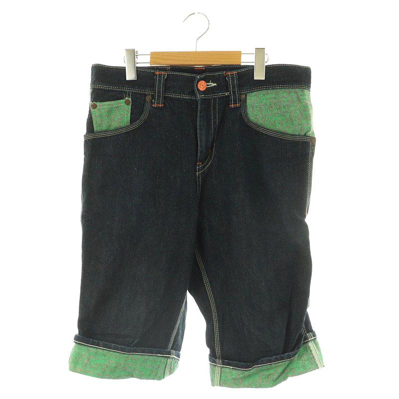 EDWIN（エドウィン） EDWIN XV デニムハーフパンツ ジーンズ ロールアップ 30 ネイビー /MY OS GY39 AX メンズ : ブランド古着販売のベクトル - 通販 ...