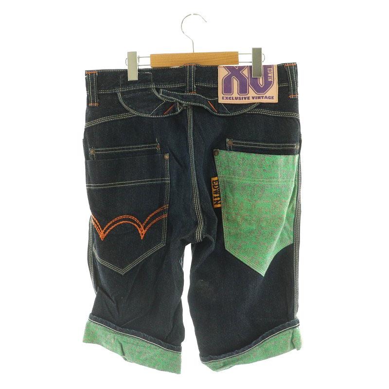 EDWIN（エドウィン） EDWIN XV デニムハーフパンツ ジーンズ ロールアップ 30 ネイビー /MY OS GY39 AX メンズ : ブランド古着販売のベクトル - 通販 ...