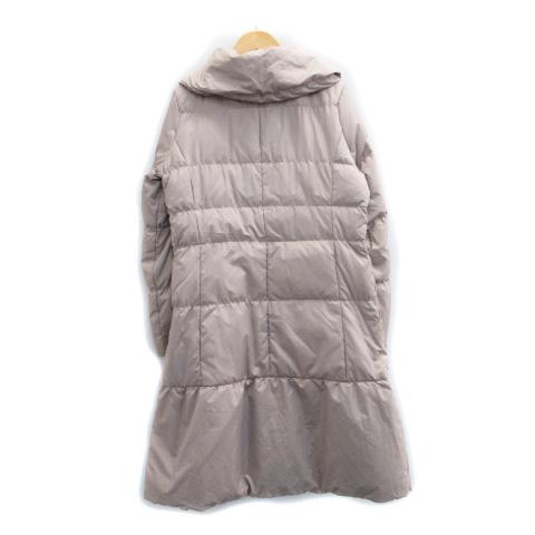 ドゥエセイ due sei ダウンコート ロング丈 ビッグカラー 11AR ベージュ /MS3 レディース : 171-902306190109 : ブランド古着販売のベクトル - 通販 ...