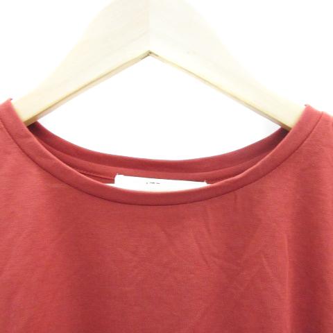 未使用品 アズールバイマウジー AZUL by moussy AZUL basic Tシャツ カットソー 半袖 ラウンドネック S レッド 赤 /YM32 レディース : 171 ...