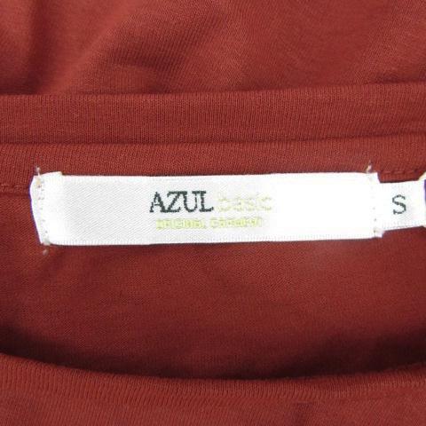 未使用品 アズールバイマウジー AZUL by moussy AZUL basic Tシャツ カットソー 半袖 ラウンドネック S レッド 赤 /YM32 レディース : 171 ...