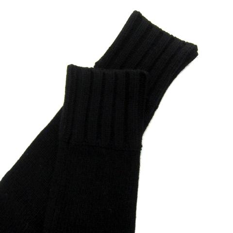 アンシャントマン ENCHANTEMENT ニット セーター 長袖 タートルネック 無地 フリンジ ウール 38 M 黒 ブラック /SY4 レディース : ブランド古着販売のベクトル ...