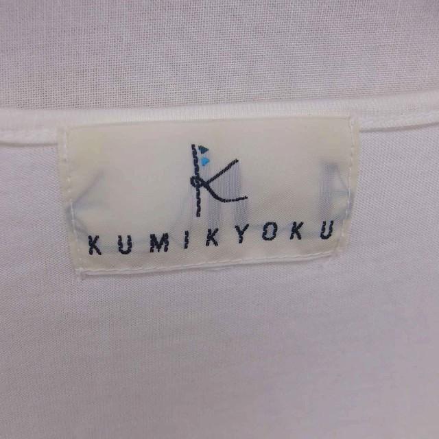 クミキョク 組曲 KUMIKYOKU カットソー Tシャツ 丸首 レース 半袖 7 アイボリー /TT8 レディース : ブランド古着販売のベクトル - 通販 - Yahoo!ショッピング