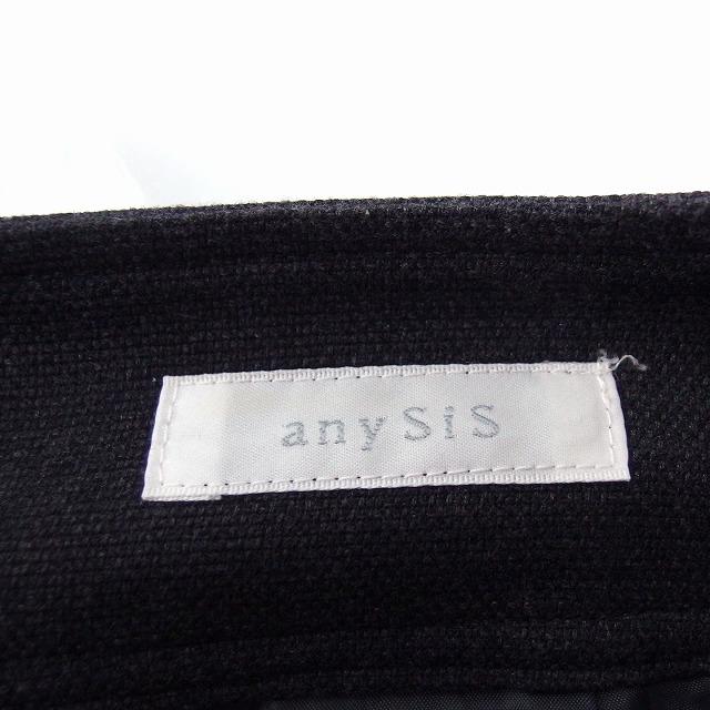 エニィスィス エニシス anySiS ショートパンツ ロールアップ タック 無地 3 チャコール /FT40 レディース : ブランド古着販売のベクトル - 通販 - Yahoo!ショッピング