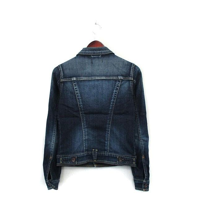 ヤヌーク YANUK ジャンパー ブルゾン Gジャン デニム ウォッシュ加工 XS ブルー 青 /KT25 レディース : ブランド古着販売のベクトル - 通販 - Yahoo!ショッピング