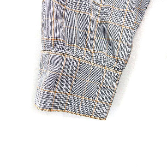 スパイラルガール SPIRALGIRL ワンピース フレア ロング オープンカラー グレンチェック ベルト ゆったり 長袖 F グレー /NT33 レディース : ブランド古着販売のベクトル ...