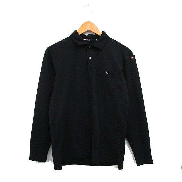 バートル BURTLE ポロシャツ 長袖 胸ポケット シンプル M ブラック 黒 /KT30 メンズ : ブランド古着販売のベクトル - 通販 - Yahoo!ショッピング