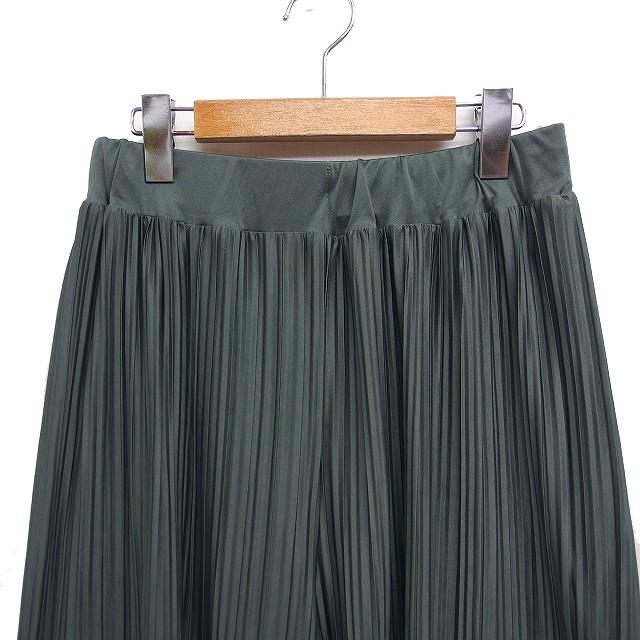 クラシカルエルフ CLASSICAL ELF プリーツ ワイドパンツ 無地 光沢 サテン 大きいサイズ XL-XXL グリーン 緑 /FT20 レディース : ブランド古着販売のベクトル ...