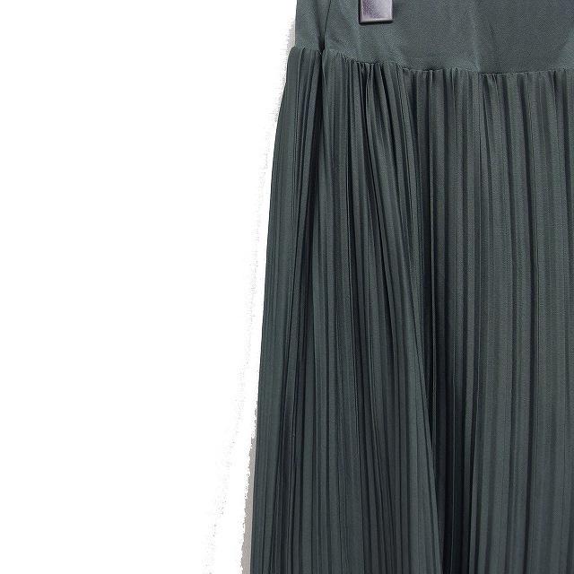 クラシカルエルフ CLASSICAL ELF プリーツ ワイドパンツ 無地 光沢 サテン 大きいサイズ XL-XXL グリーン 緑 /FT20 レディース : ブランド古着販売のベクトル ...