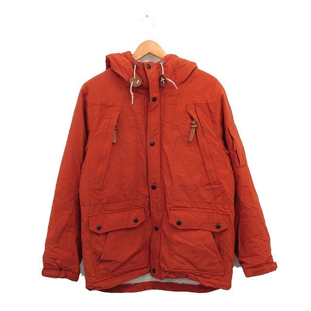 ジーアールエヌ grn マウンテンパーカー フード ボア コットン 2 オレンジ 橙色 /KT23 メンズ : 172-902412200023 : ブランド古着販売のベクトル - 通販 ...