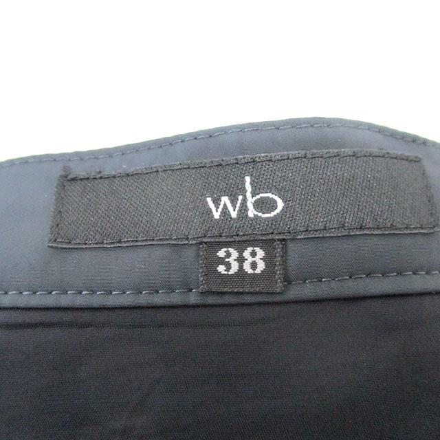 ダブルビー wb ラップ風 スカート ロング 総柄 38 ブラック 黒 /KT27 レディース : ブランド古着販売のベクトル - 通販 - Yahoo!ショッピング